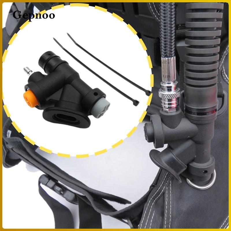 Gepnoo Scuba Diving BCD Power Inflator Portable Underwater Gear for 1 ...