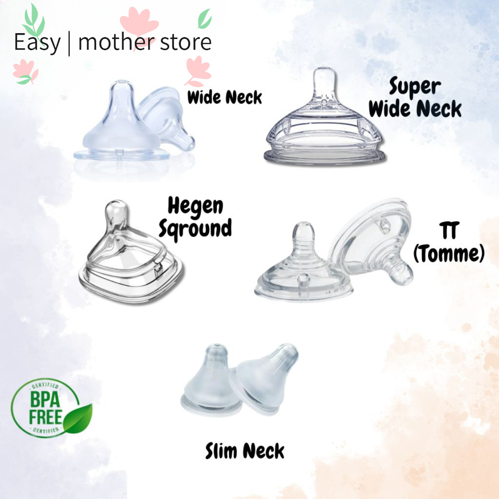 Nipples for Wide Neck, Standard Neck, TT, Hegen & Super Wide Neck ...