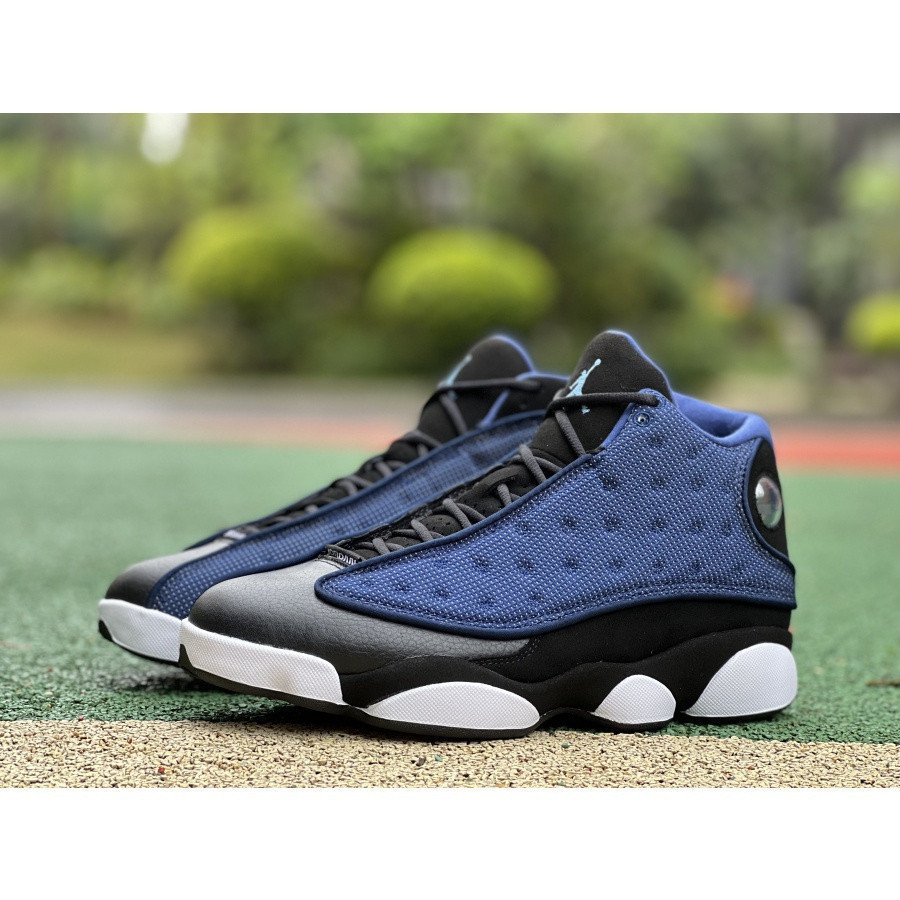 Air Jor Dan 13 Aj13 dark blue casual shoes high shock absorption ...