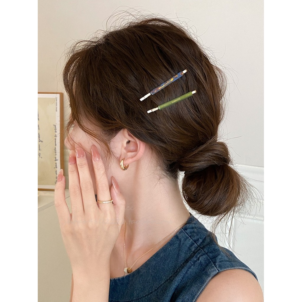 Anti slip side straight hair clip for women in the autumn of 2025 ...