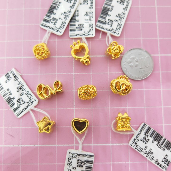 Murni Mewah Emas916, Bead Bead Import Hard Gold Dgrp