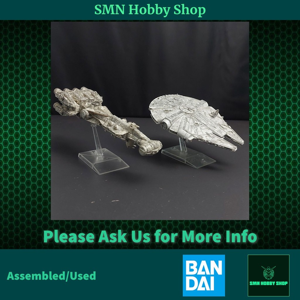 Assembled Vehicle Model 1/1000 Star Wars Blockade Runner & 1/350 ...