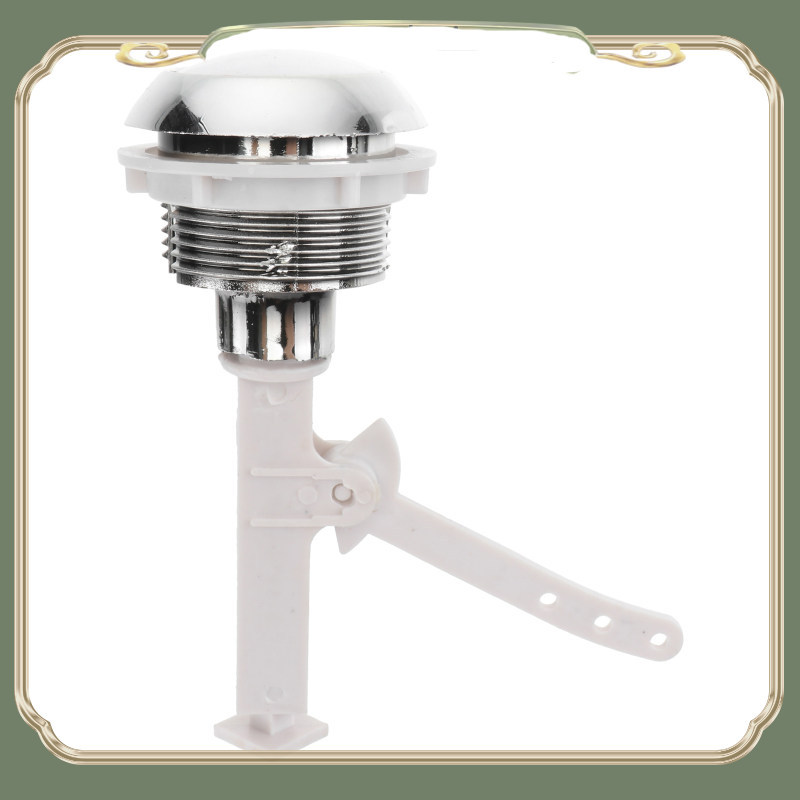 Single Flush Toilet Push Button Flushing Buttons Tank Parts Press Dual ...