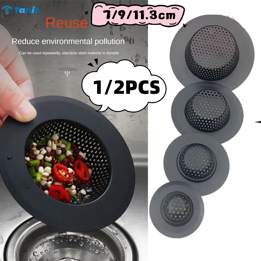 304 Stainless Steel Kitchen Sink Filter Screen Bathroom Sink Floor ...