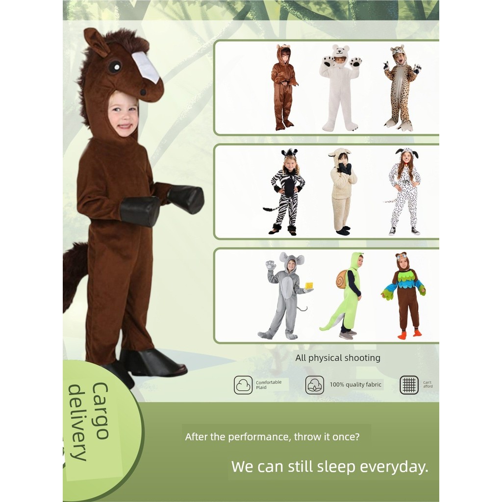 flora fauna costume kids costume cosplay Kostum kanak-kanak Halloween ...