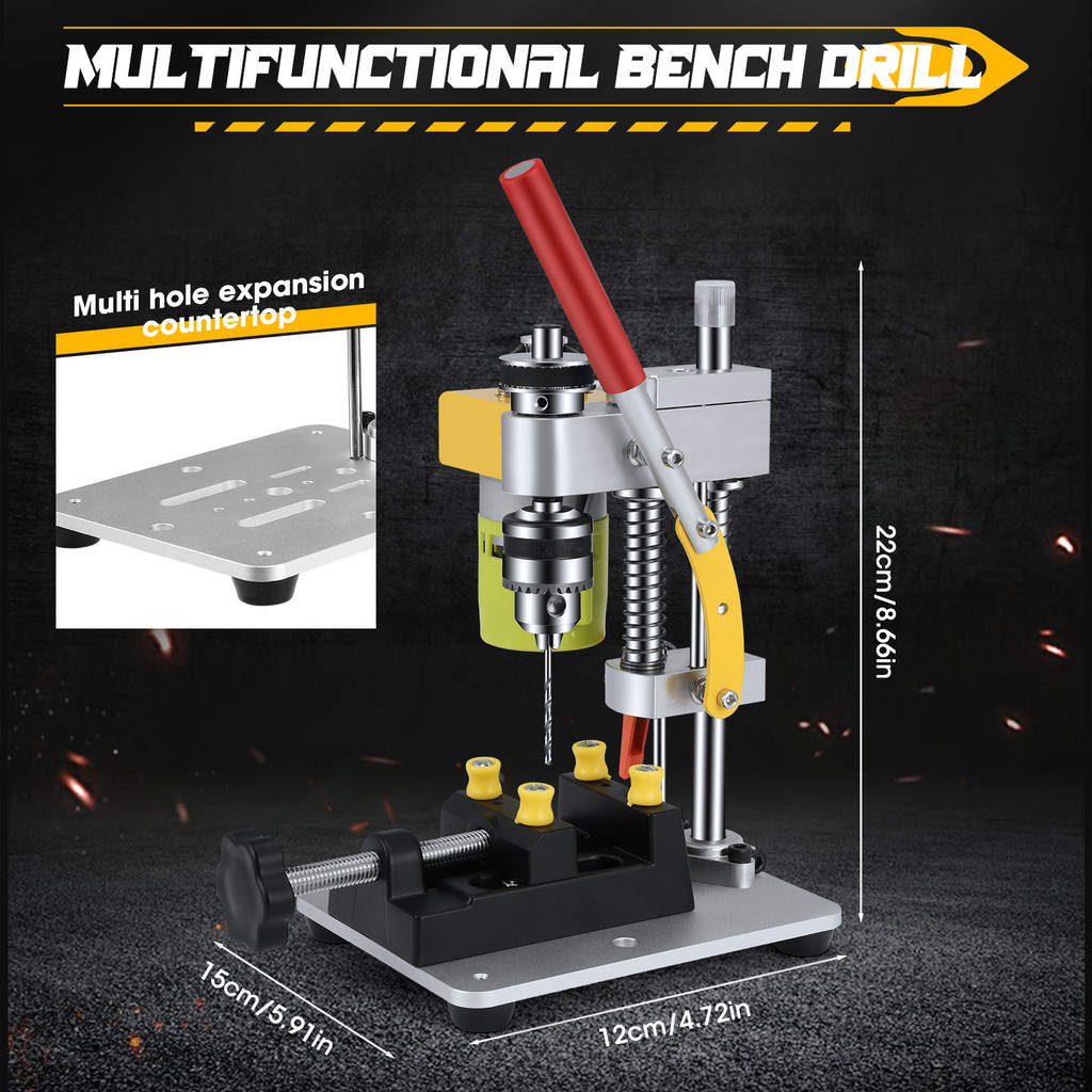 【Local delivery+COD】 Mini Drill Press Precision Benchtop Drilling ...