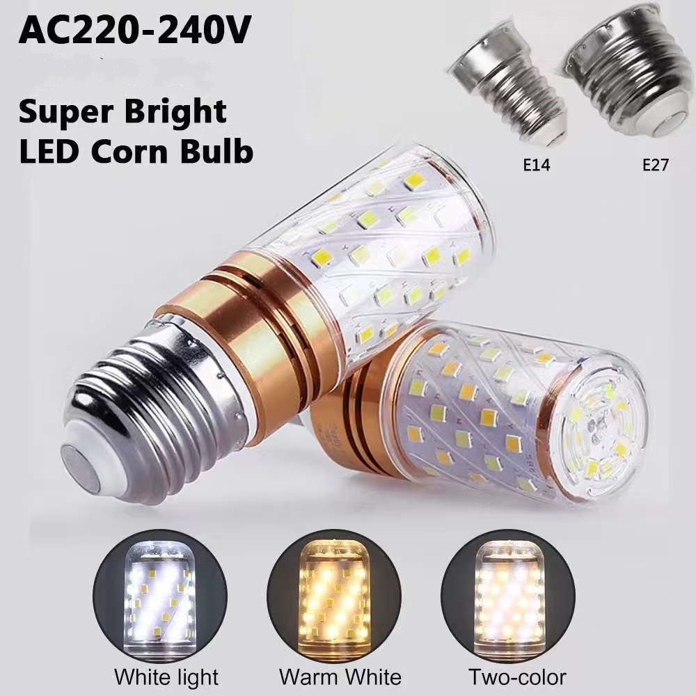 LED Corn Bulb Screw E27 E14 No Flicker Dream Lighting 16W 20W 220V ...