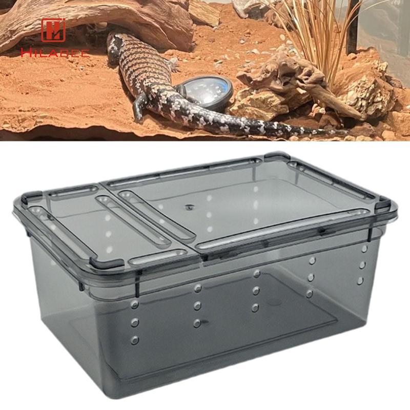 [UsusexaMY] Reptile Feeding Box with Cover Breeding Box for Scorpion ...