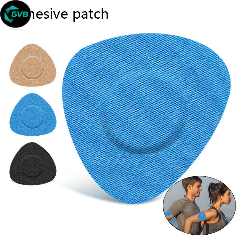 GVB 5Pcs Sensor Adhesive Patch Blood Glucose Sensor Fixed Patch Blood ...