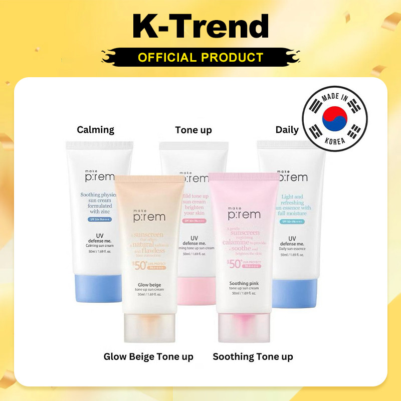 [Korea Shipping]Make Prem UV Defense Me.Sun Cream 50ml | Shopee Malaysia