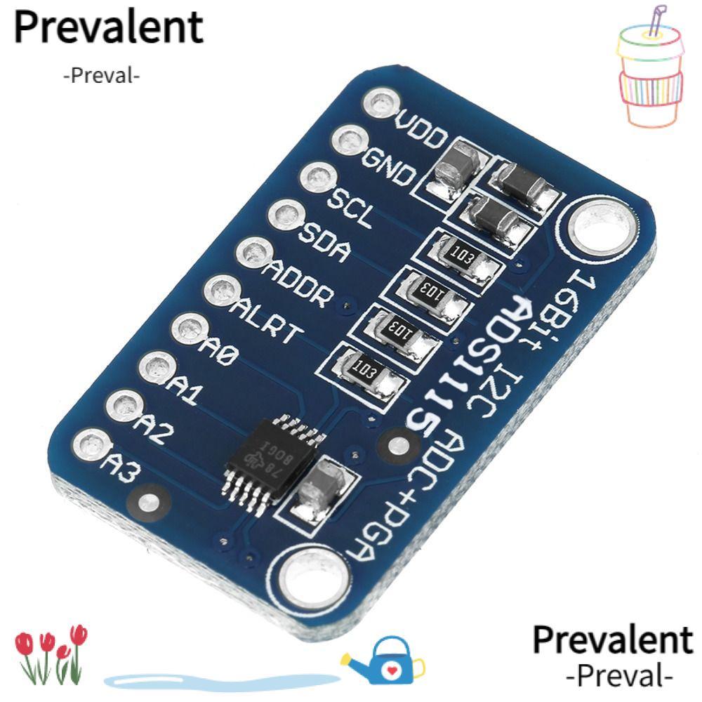 PREVALENT Analog To Digital Module, 16Bit I2C Interface ADS1115 ...