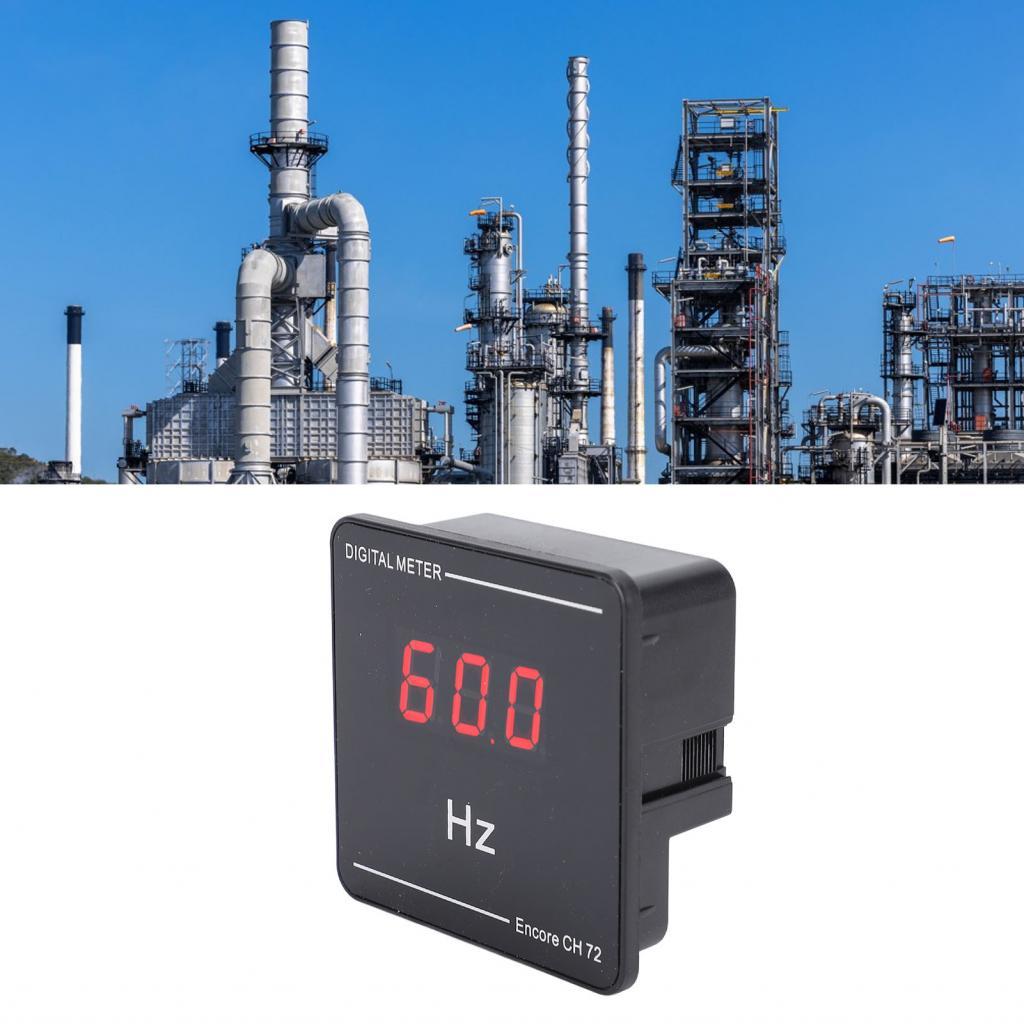 MyHome-MY Karlak AC50-500V Digital Frequency Meter 0.56in LED Display ...
