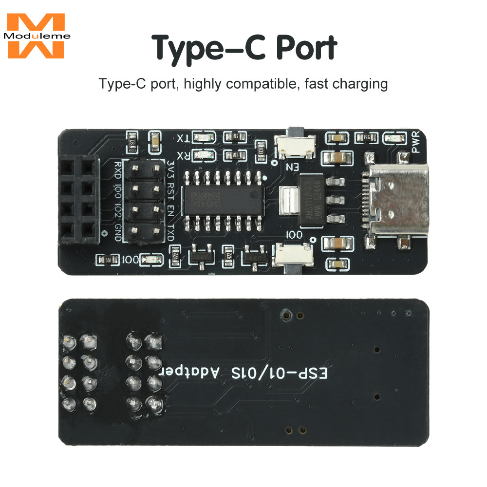 ESP-01/01S Wireless Transparent Transmission Module ESP8266 Serial Port ...