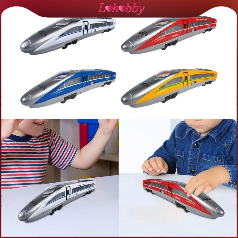 Lohobby High Speed Train diecast Model Car Simulation High Speed Train ...