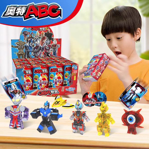 mainan ultraman ultraman z Smart Genuine Ultraman ABC Deformation Toy ...