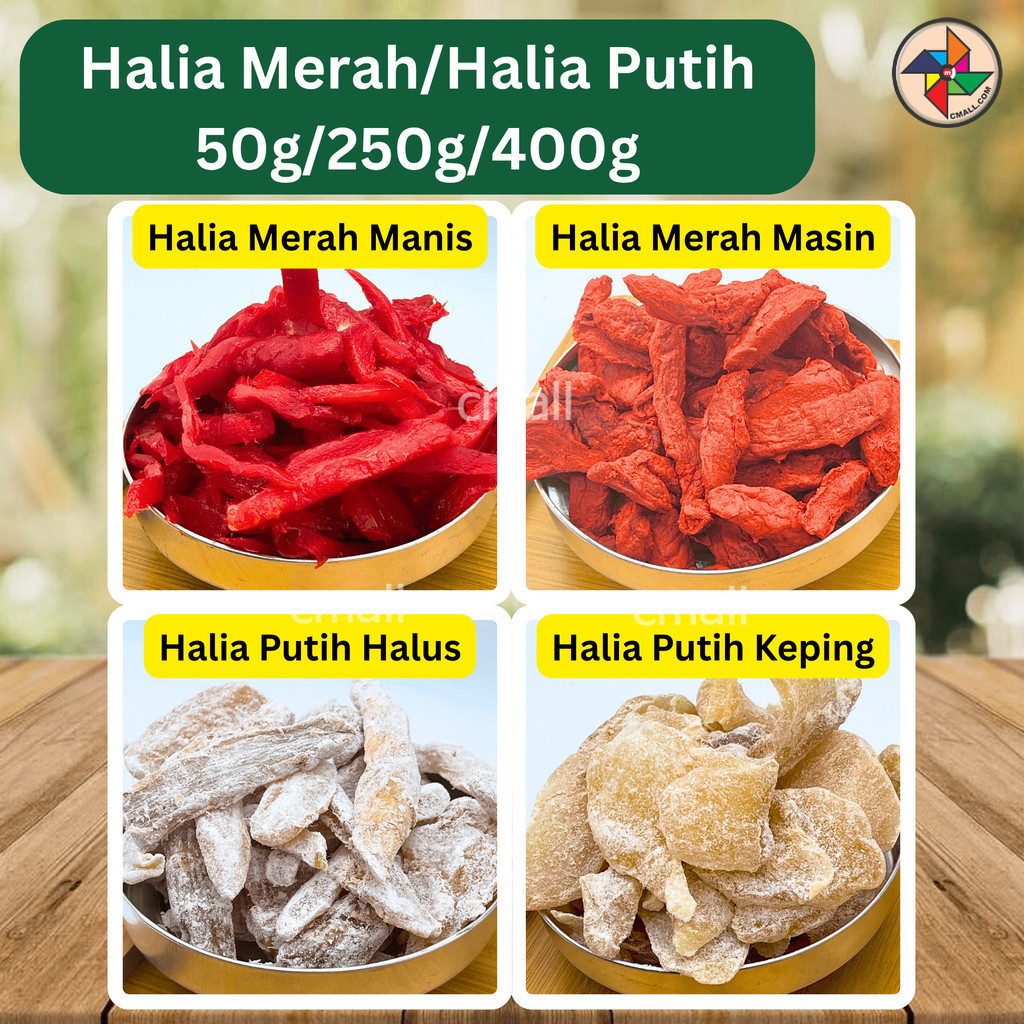 [HALAL] Plum Asam Manis Halia Merah Masin/Halia Merah Manis/Halia Putih ...