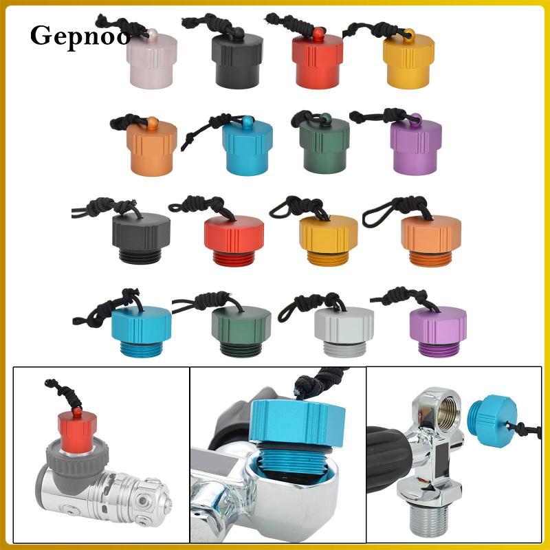 Gepnoo Diving Equipment Dust Cap for Din Tank Valve, Cover with Rope ...