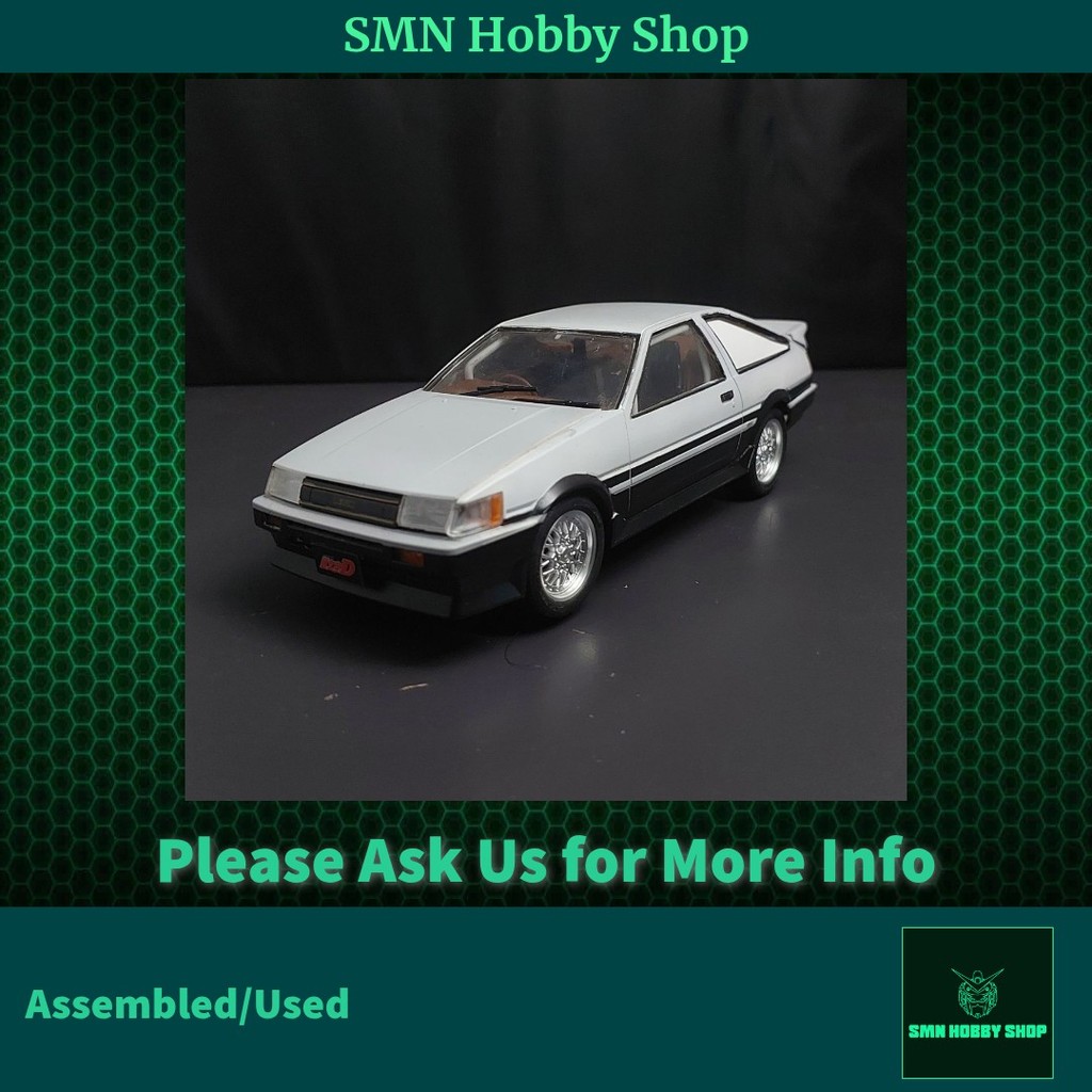 Assembled Vehicle Model 1/24 Toyota AE86 Levin Wataru Akiyama Toys ...