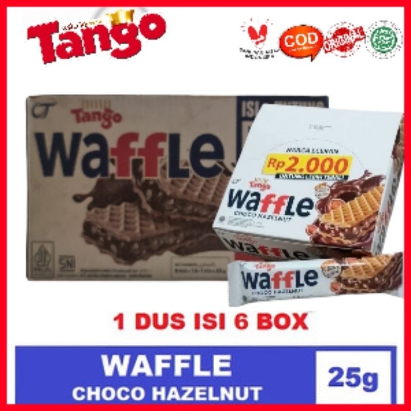 Tango Waffle Choco Hazelnut Kemasan 25g(Kemasan Karton) | Shopee Malaysia