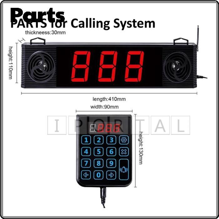 Wireless Calling System Keypad only | Shopee Malaysia
