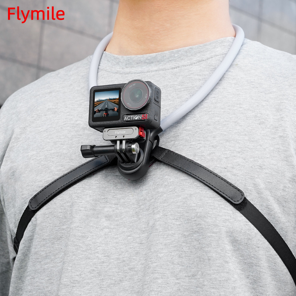 Flymile Neck Mount for DJI Osmo 360/Action 5Pro/Gopro/Insta 360,Action ...