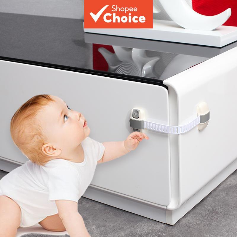 SAFELON 1 Packs Cabinet Locks Drawer Locks for Babies Safety Childproof ...