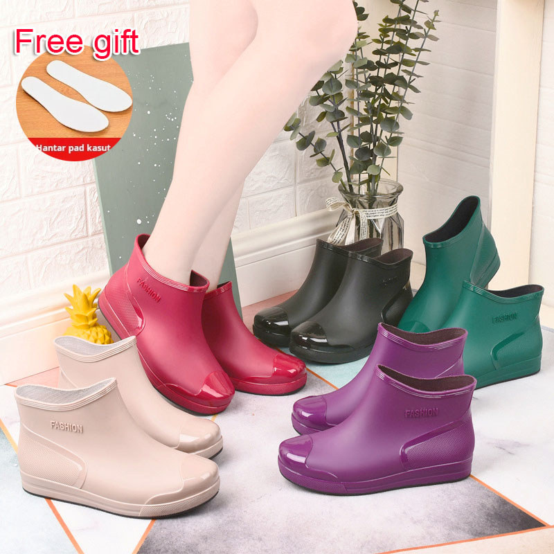 Women's Rain Boots Comfortable Anti-slip High Quality Soft Comfortable ...