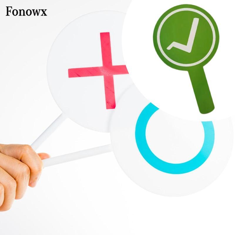 [AbabixaMY] Yes or No Handheld Paddle True False Classroom Teacher ...