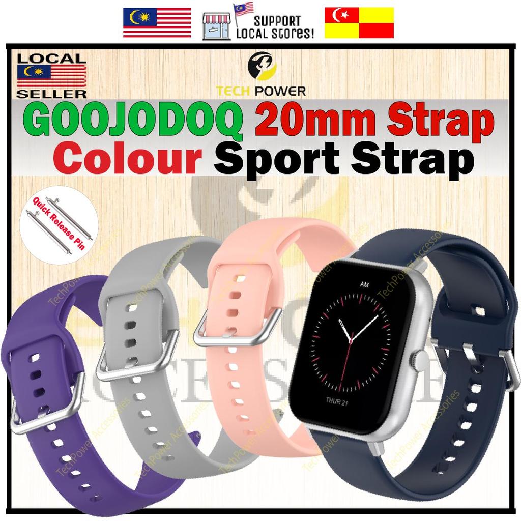 GOOJODOQ Smart Watch 20mm Strap GOOJODOQ Watch FB033(GTS), 20mm Color ...
