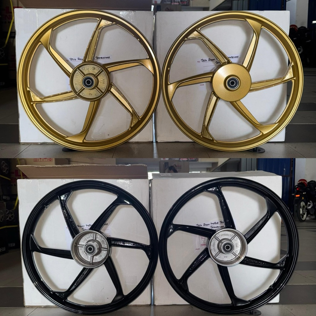(ENKEI) (6 BATANG)Sport Rim Wheel honda wave100 ex5 dream wave 100 ...