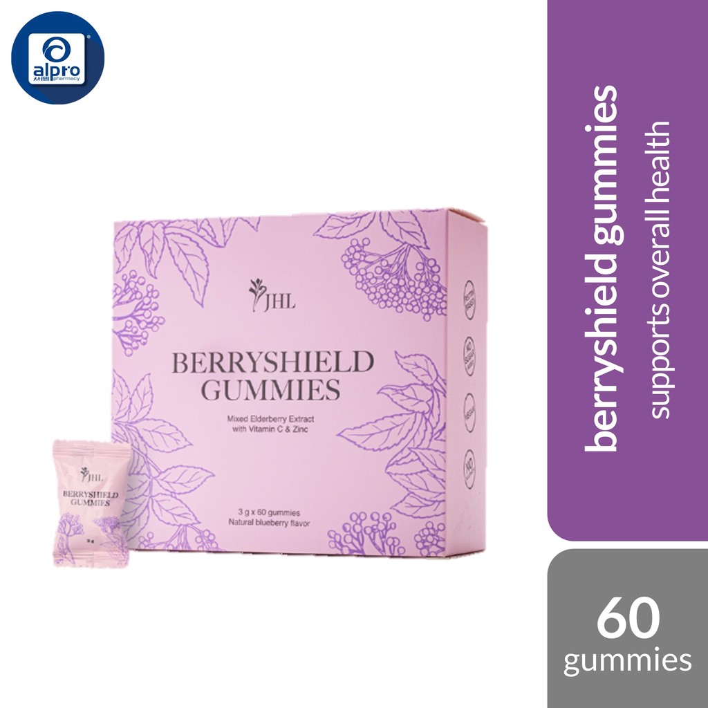 JHL Berryshield Gummies 3g ×60 Gummies | Shopee Malaysia