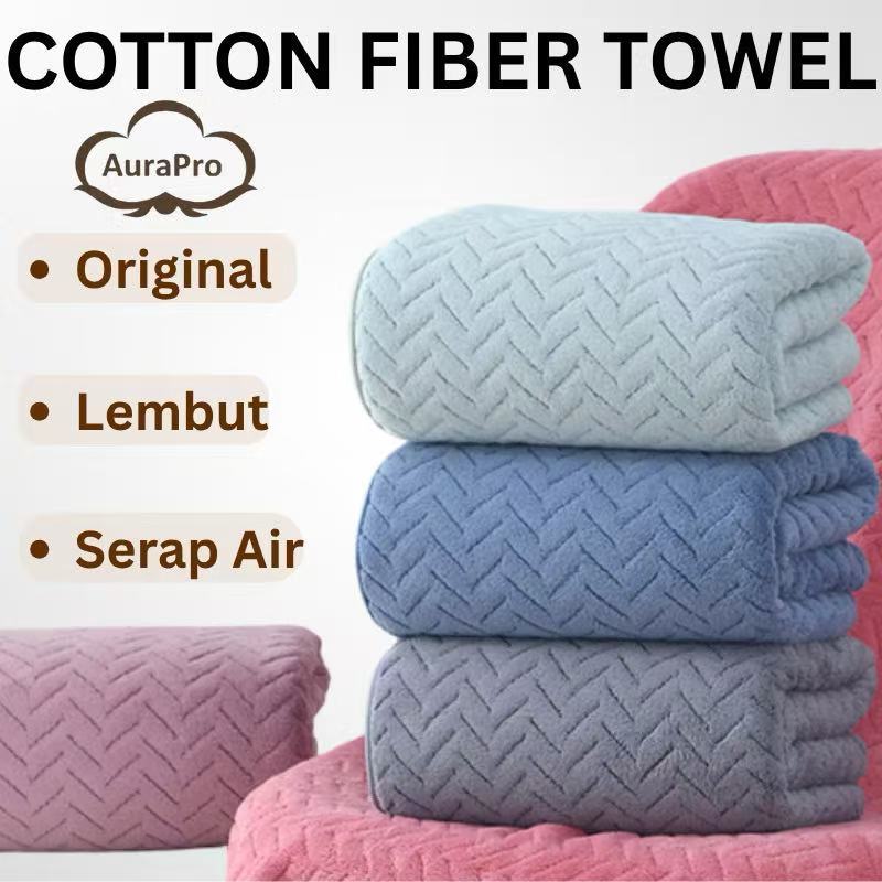 CS_ #1 TUALA COTTON FIBER CORAL FLEECE TOWEL SERAP AIR COMFORTABLE BATH ...