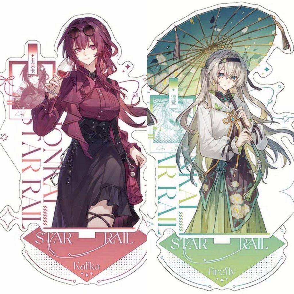 星穹铁道 高颜值精美 砂金卡芙卡流萤知更鸟 周边游戏桌面摆Star Dome Railway High Color Value ...