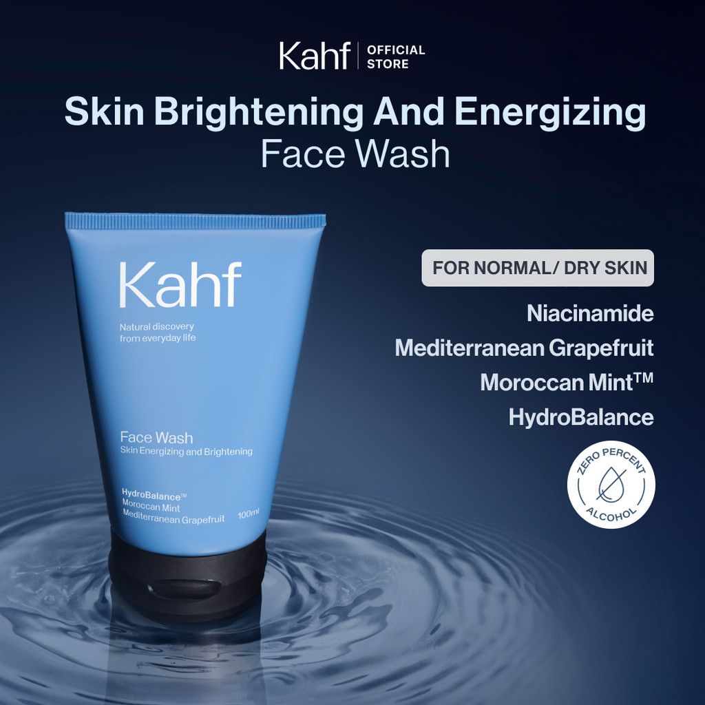Kahf Skin Energizing and Brightening Face Wash (100ml) | Shopee Malaysia
