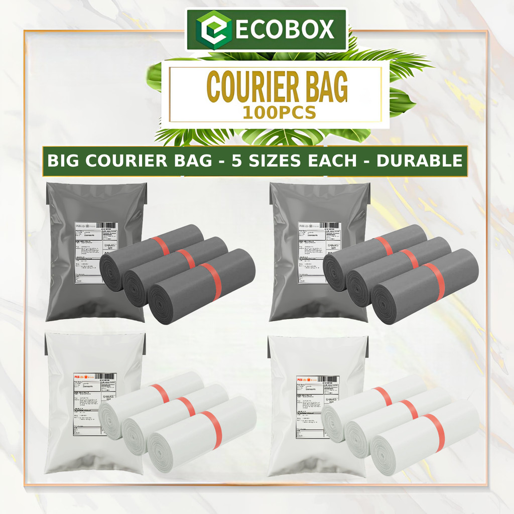 EcoBox - Courier Bag | Big Bag | Bulk 100pcs | Polymailer | Shipping ...