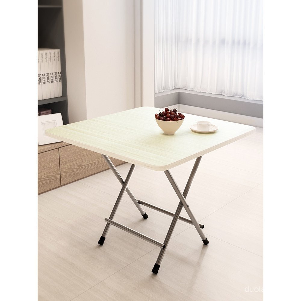 Table Dining Table Household Foldable Small Square Table 4 People 2 ...