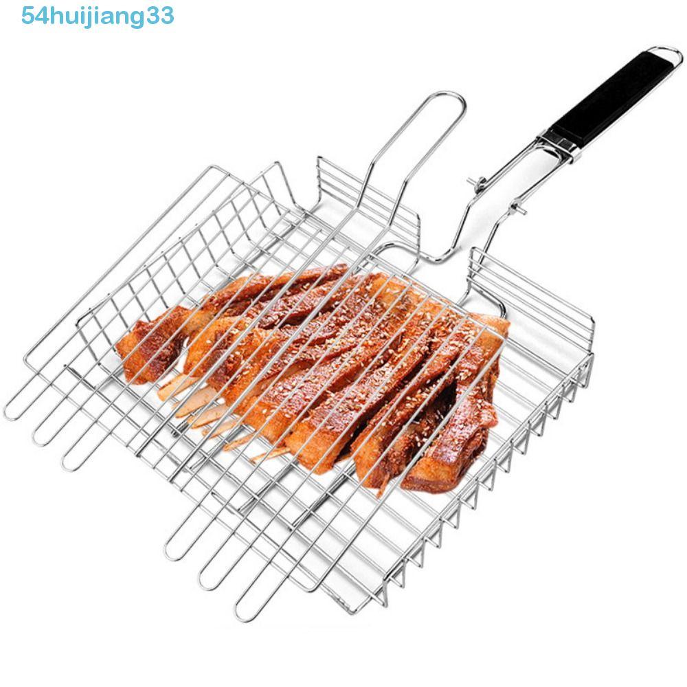 HUIJIANG Fish Grill Basket, Extra Large Detachable BBQ Rack, BBQ Tools ...