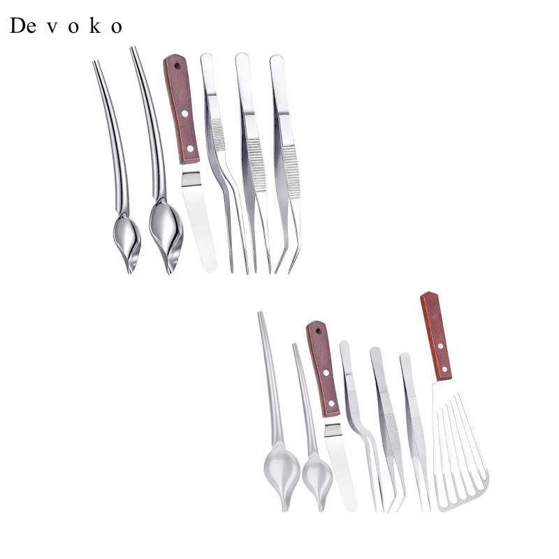 [Devoko] 7 Piece Culinary Tool Set with Serving Tools, Garnishing Tools ...