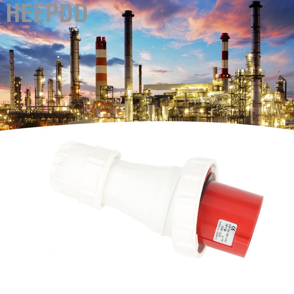 HEEPDD 4 Pin 63A Industrial Socket Connector IP67 Waterproof Rated with ...