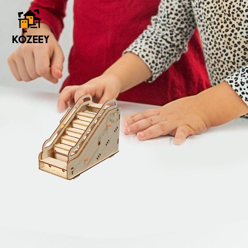 KOZEEY DIY Science Project Model Mini Escalator Model Technolog ...