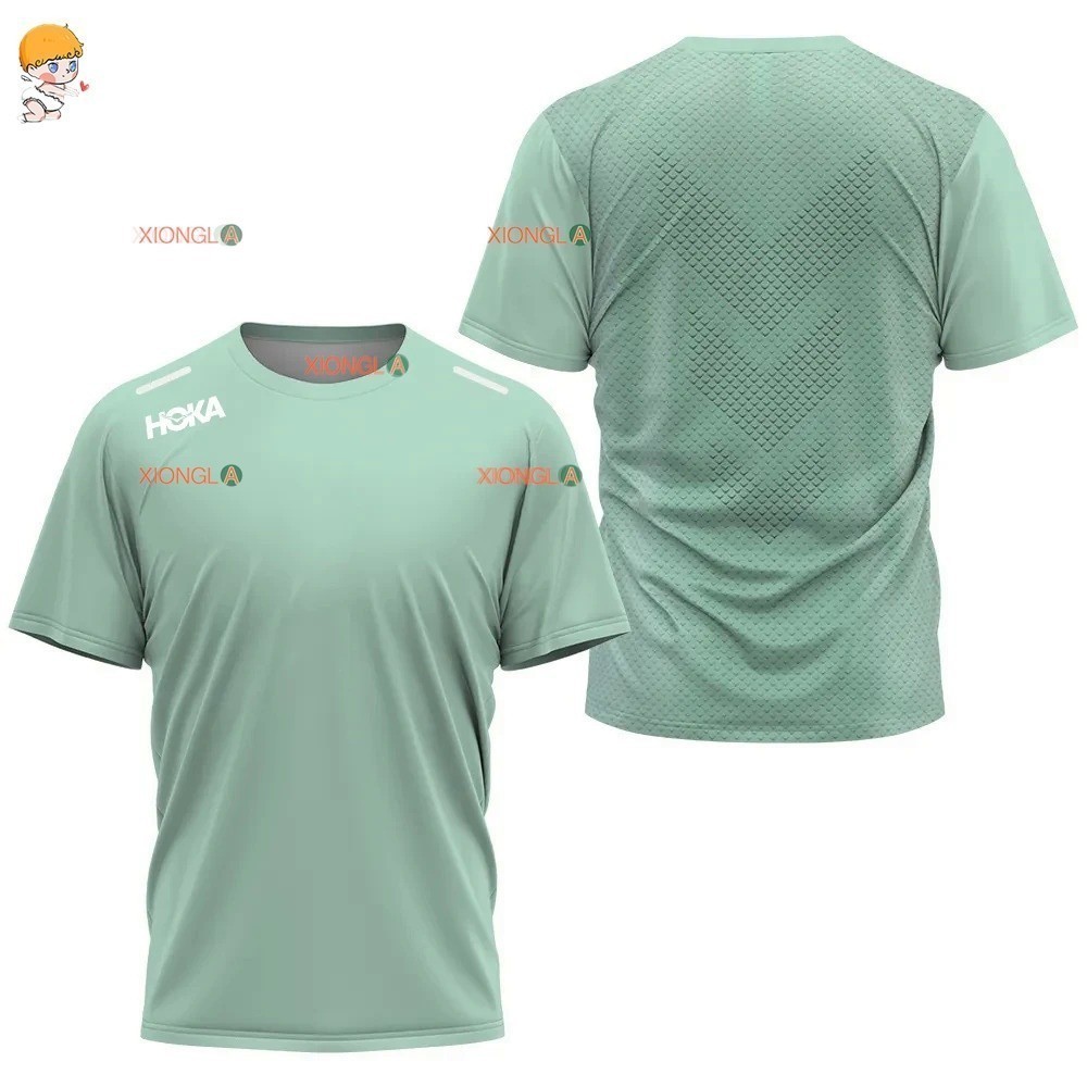 [In stock]Breathable Hoka Men's Fitness T-Shirt Fashion Casual Tennis ...