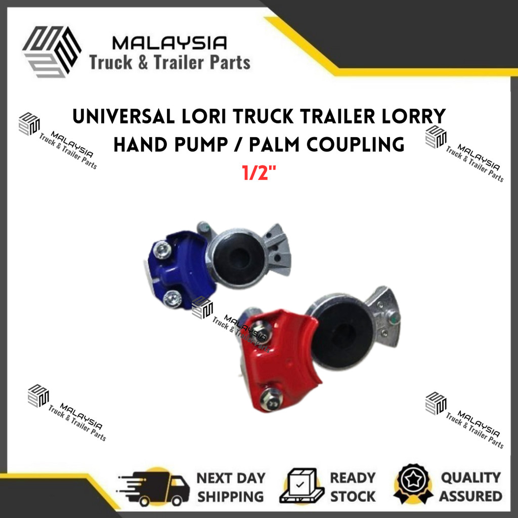 Universal Truck Lorry Trailer Hand Pump Palm Coupling Heavy Duty Air ...