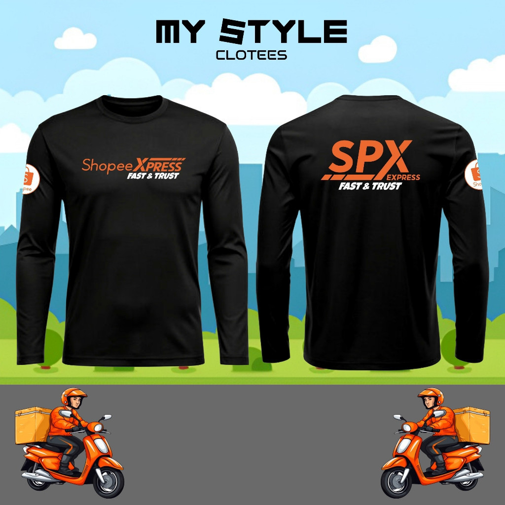 Shopee*Express RIDER Ready Stock Premium Microfiber Jersey/ Shopee ...