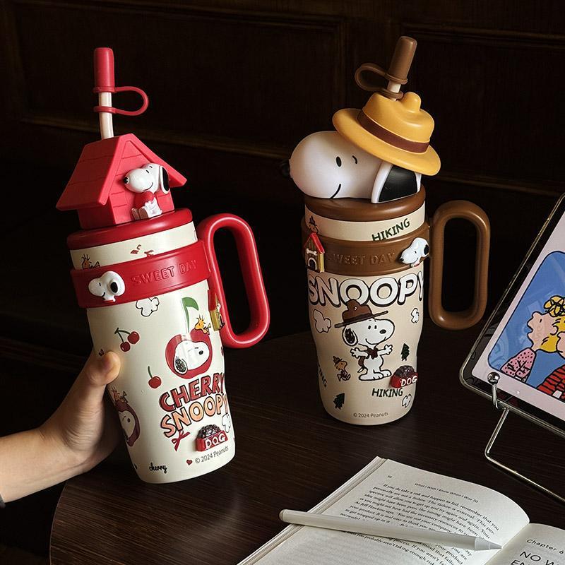 Snoopy Snoopy Ice Master Cup Insulation Cold Water Cup 316 Stainless ...