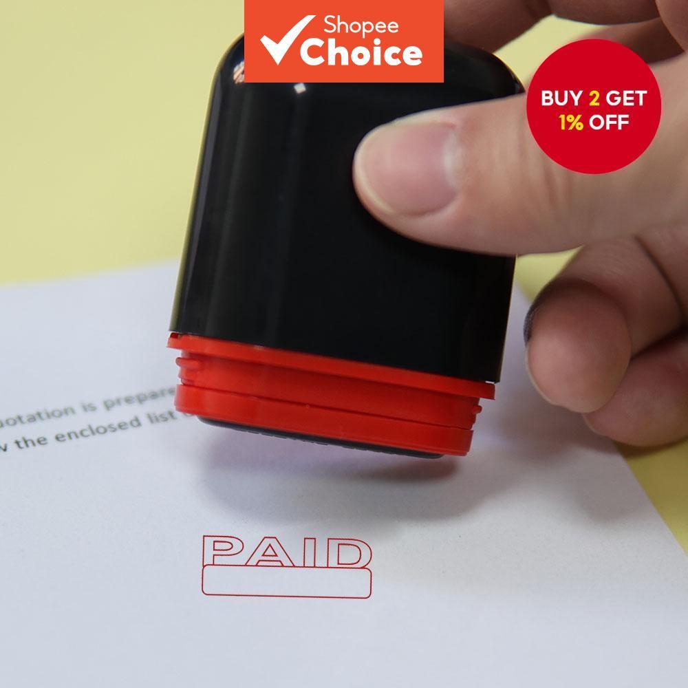 Trendy New Paid 1-Piece Rubber Stamp for Office and Financial Supplies ...