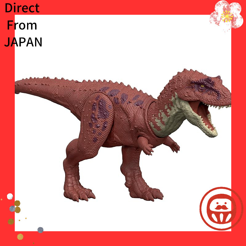 Mattel Jurassic World Action Figure - Roaring Auca Saurus Toy for Kids ...