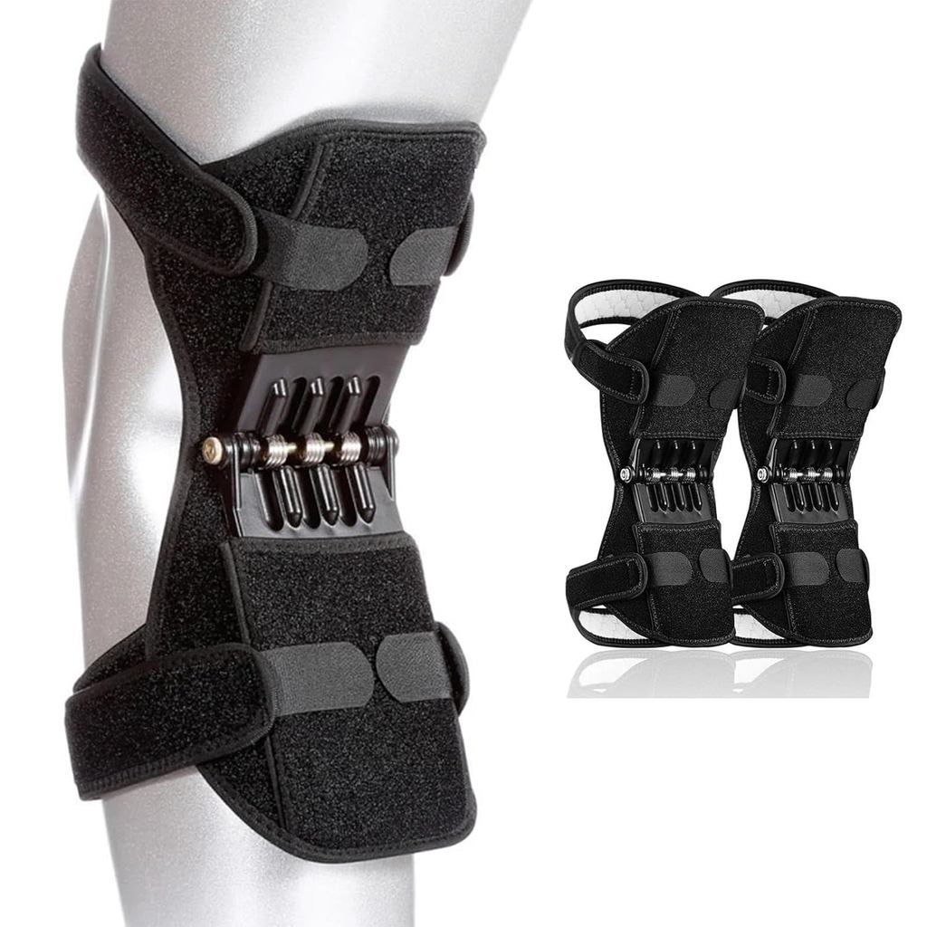 2025 Power Knee Braces Joint Support with 4 Spring, Adjustable Knee ...