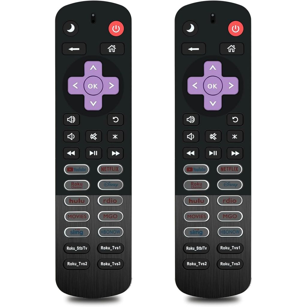 Replacement Remote for Roku TV No Batteries Required with USB-C ...