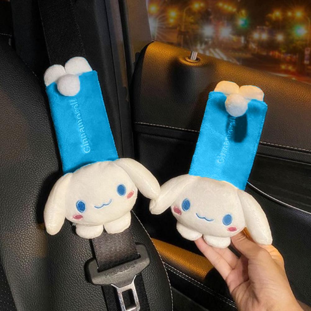 Kawaii Kuromi Melody Cinnamoroll Car Seat Belt Cover Belt Anime ...