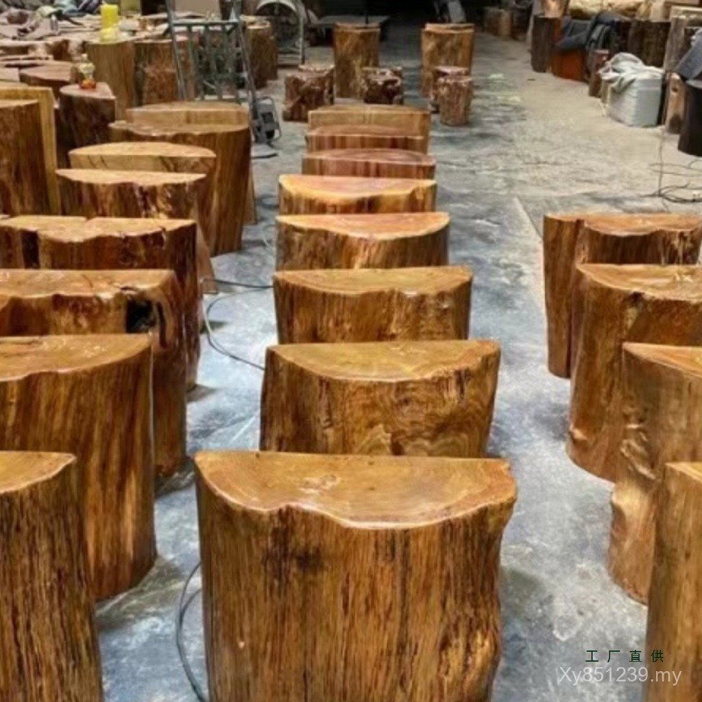 T Tree Stump Large Root Carving Wood Tree Stump Bracket Solid Wood ...